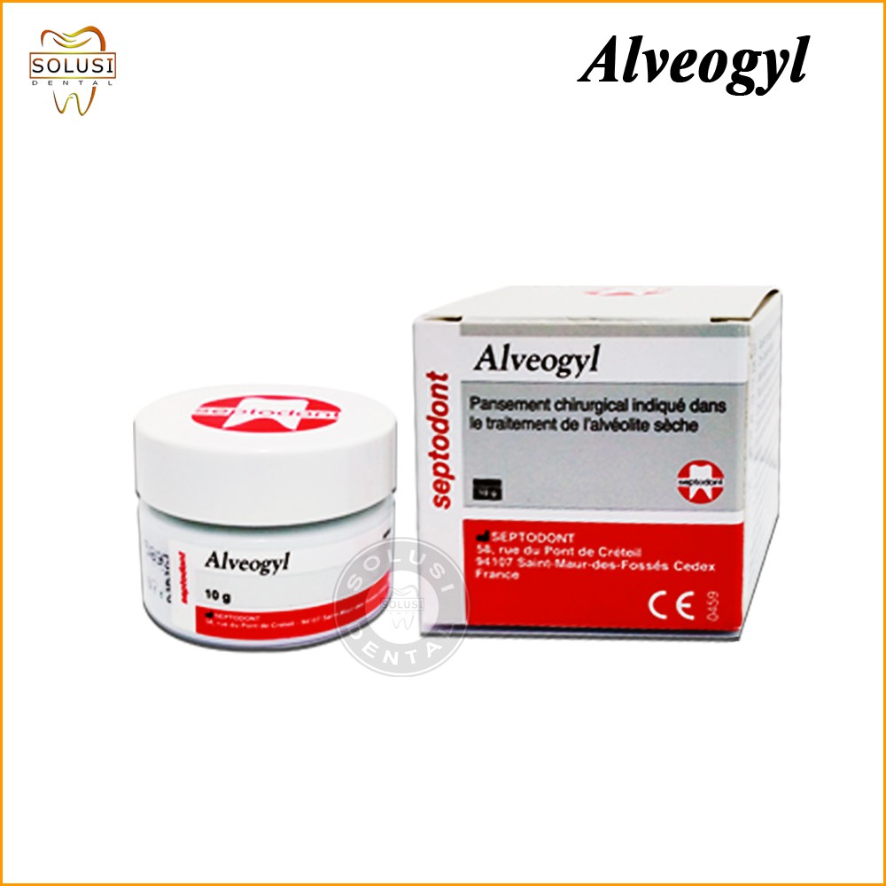 Jual Bahan antiseptik dan analgesik Alveogyl alvogil alvogyl septodont ...