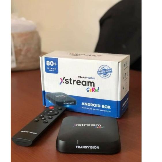 Jual Modern.. android box stb xstream dr Transvision untuk semua merek tv | Shopee Indonesia