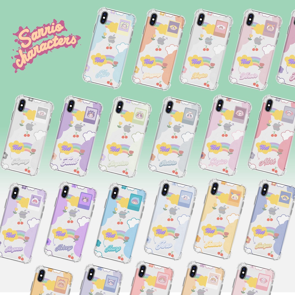 Jual ANTICRACK NCT SANRIOO CHARACTER UNOFFICIAL AESTHETIC TRANSPARENT ...