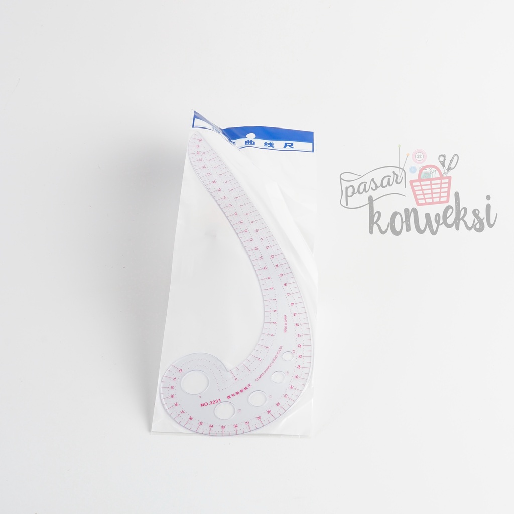 Jual Penggaris Pola/ Penggaris Lengkung 3231 | Shopee Indonesia