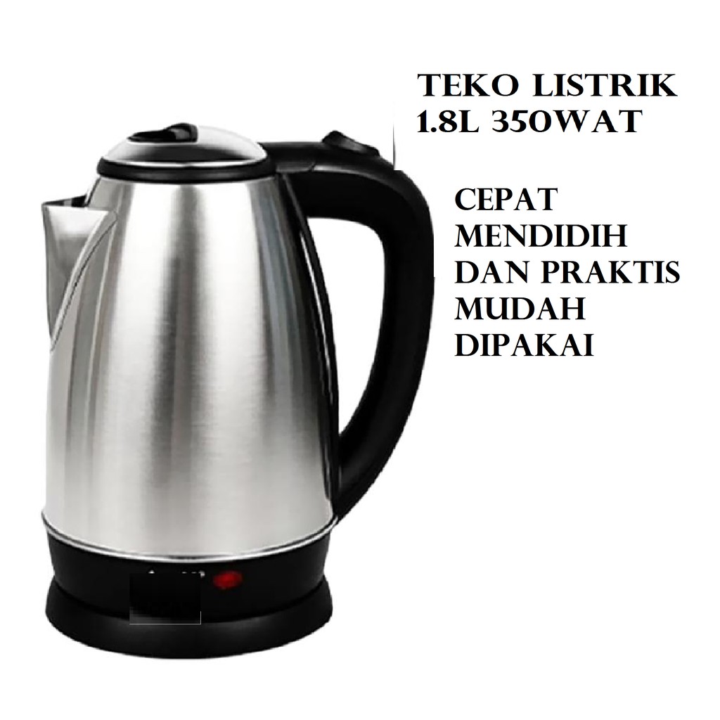 Jual Teko Listrik Pemanas Air Kettle electric 1.8L | Shopee Indonesia