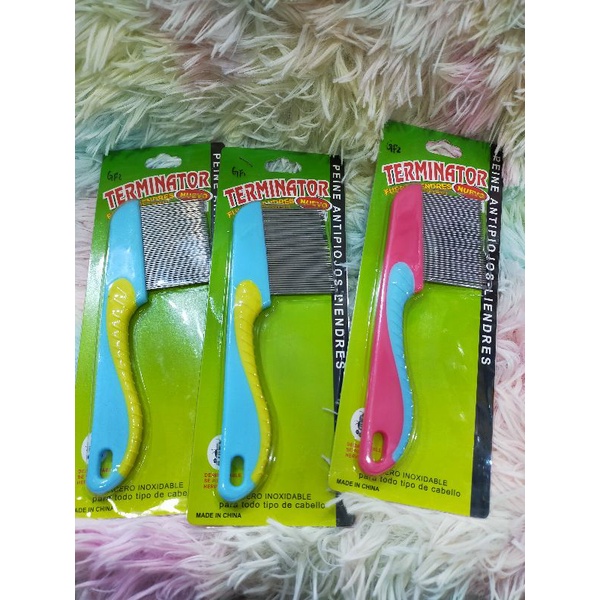 Jual Sisir Serit Gagang Besi Stainless Sisir Kutu Dan Ketombe Besi ...