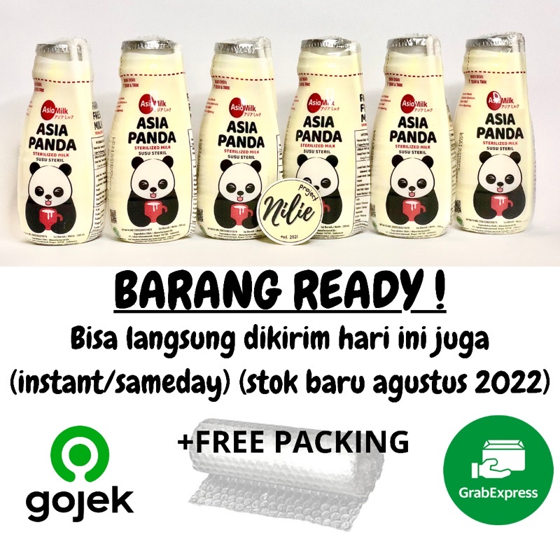 Jual BACA DESKRIPSI) Asia Panda Milk (READY STOCK)- susu steril/ susu ...
