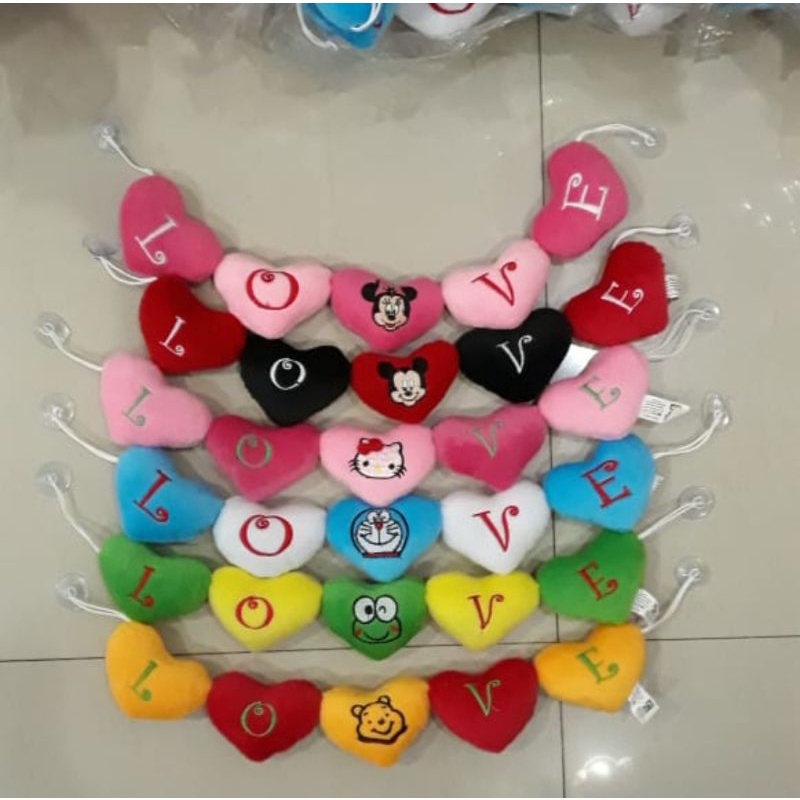 Jual Tempelan Kaca Mobil Boneka Rencengan Cop Hiasan Gantungan Kamar ...