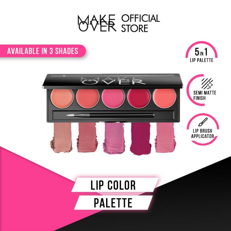 Jual Make Over Lip Color Palette | Shopee Indonesia