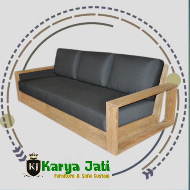 Jual KJF Sofa Skeleton Modern / Sofa Tamu Keren Sofa Tamu Modern Sofa ...