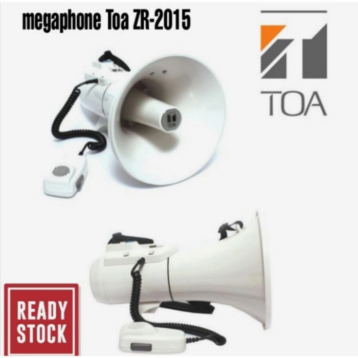 Jual DISTRIBUTOR GROSIR MEGAPHONE TOA ZR-2015 ORIGINAL GARANSI RESMI ...