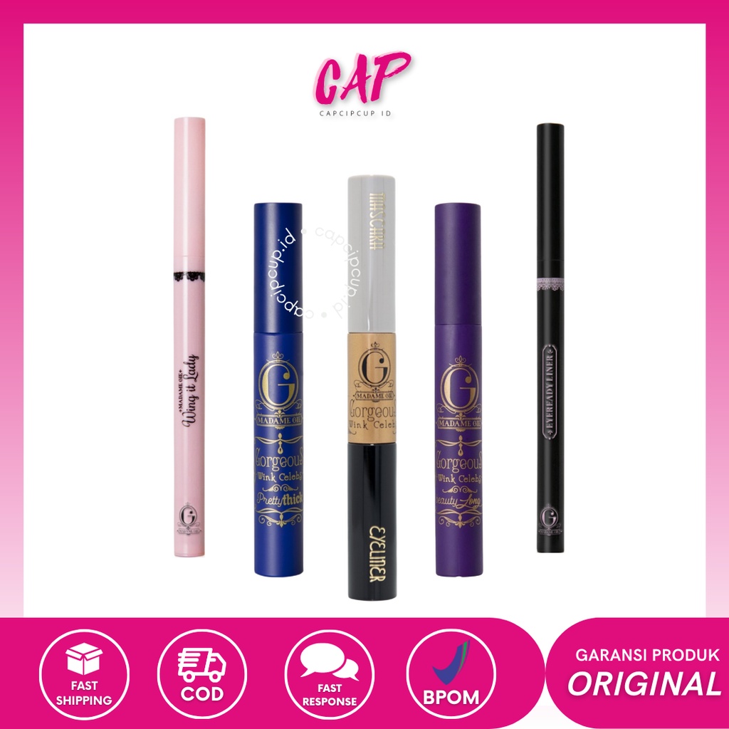 Jual CAP - MADAME GIE Mascara Original (Gorgeus Wink / Double Head ...