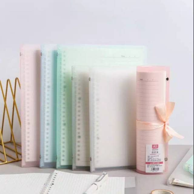 Jual Binder B5 slim dan lentur warna soft (ready) | Shopee Indonesia