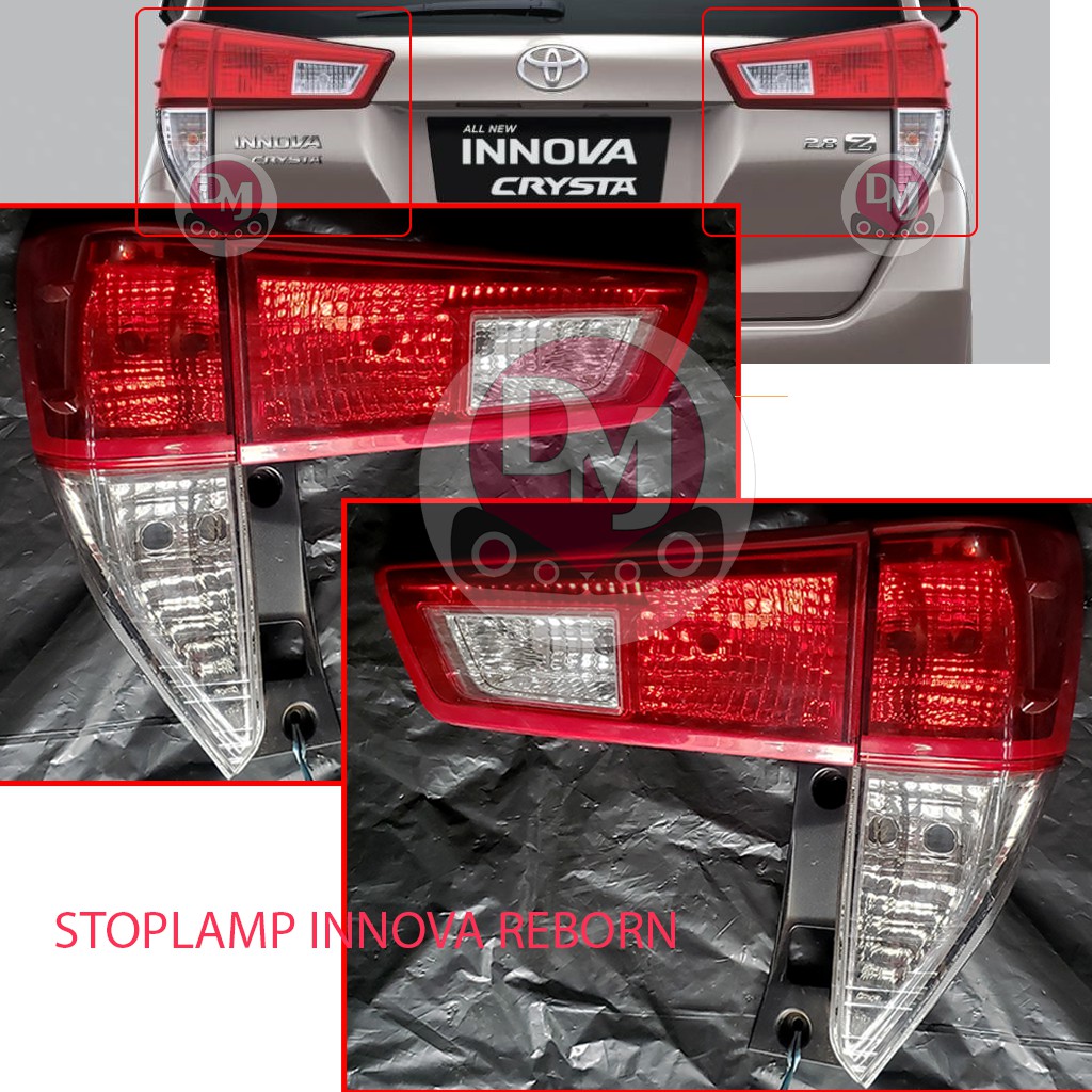Jual Stoplamp innova reborn lampu stop lamp belakang reflektor lampu ...
