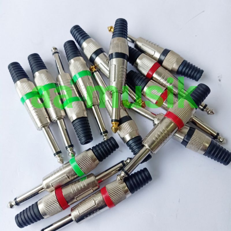 Jual JACK INSTRUMENT AKAI MONO 6,5MM JACK GITAR JACK MICROPHONE HARGA ...