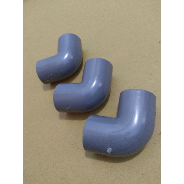 Jual KNEE pipa pvc 1" TRILLIUN| ELBOW 1" Inch | Shopee Indonesia