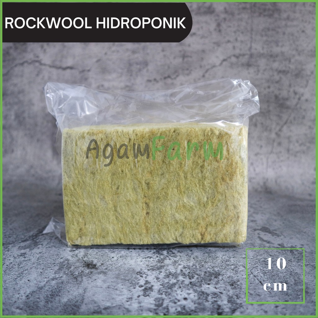 Jual Rockwool hidroponik 10cm cultilene | Media tanam hidroponik ...
