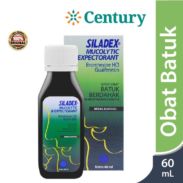 Jual Siladex Mucolytic & Expectorant Sirup 60ml / Batuk Berdahak / Flu ...