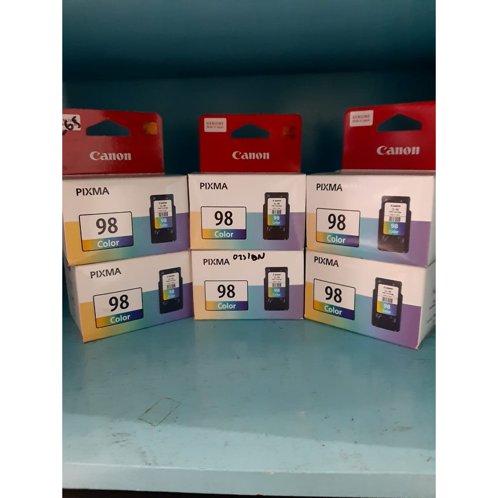 Jual Tinta printer canon 98 color original | Shopee Indonesia