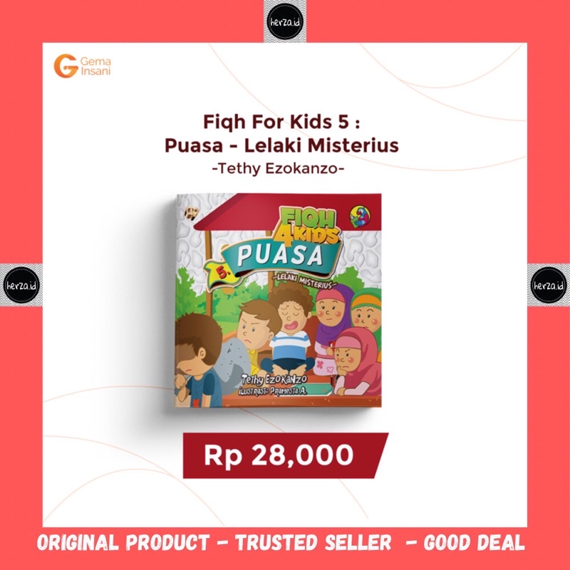 Jual Puasa - Lelaki Misterius (seri fiqh for kids) Gema insani kids ...