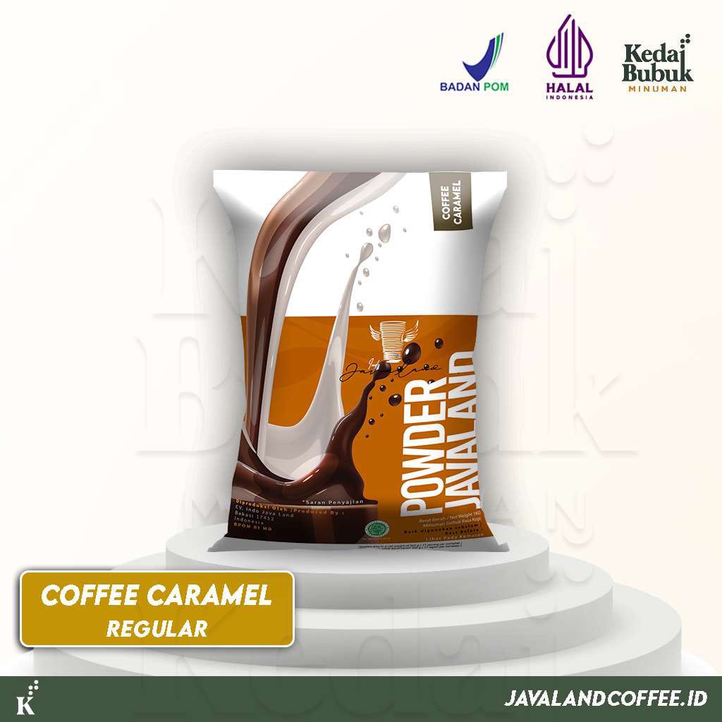 Jual BUBUK MINUMAN | REGULER | COFEE CARAMEL - ORIGINAL JAVALAND 1KG ...