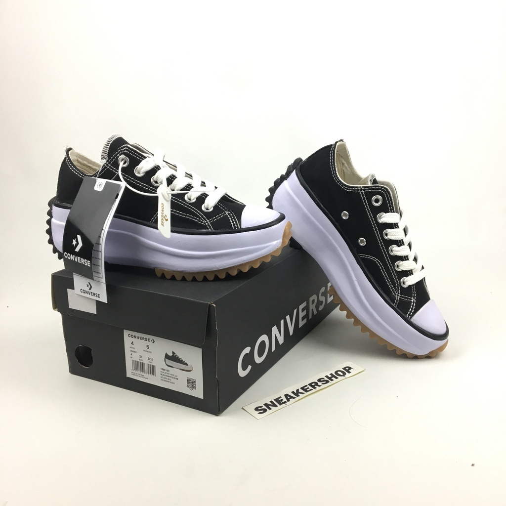 Jual Sepatu Converse Run Star Hike Hitam Putih Hak Tinggi Sneakers ...