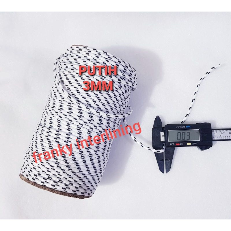 Jual Tali Prusik 3mm Roll Besar isi 500 Gram ( +-80 meter) | Shopee ...