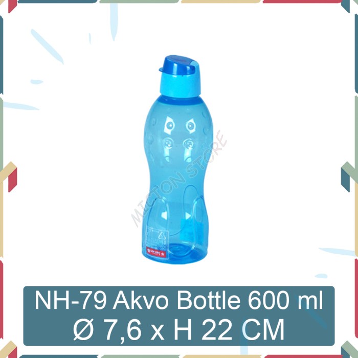 Jual MICTON Lion Star NH-79 Akvo Bottle 600 ml | Shopee Indonesia