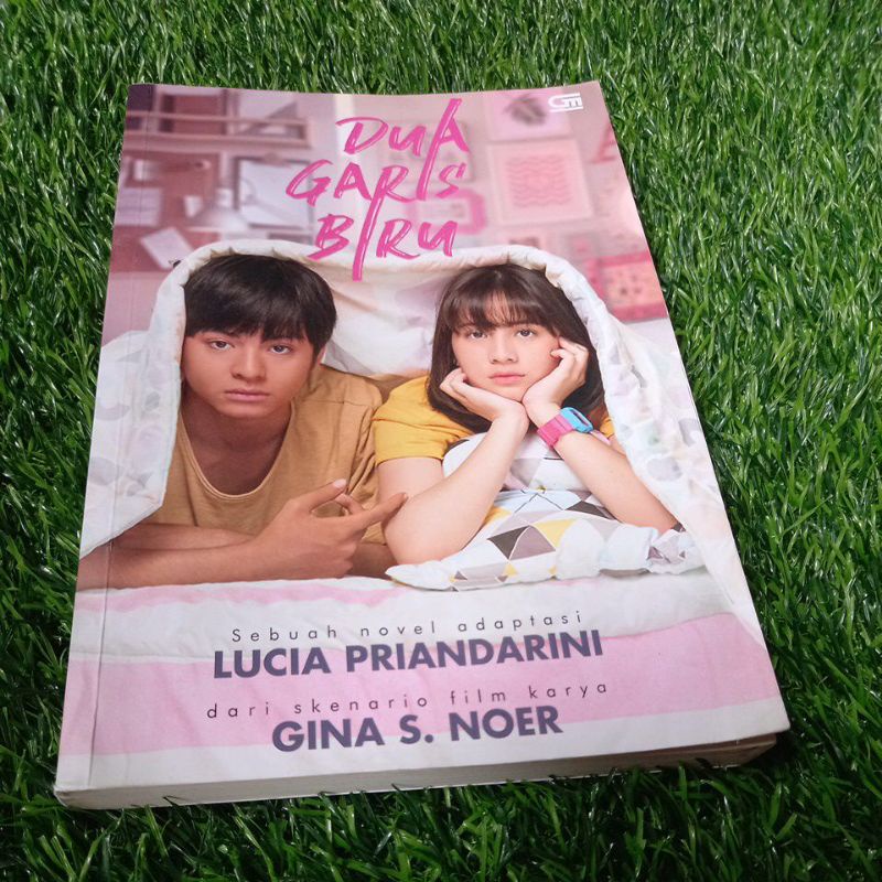 Jual BUKU DUA GARIS BIRU SEBUAH NOVEL ADAPTASI LUCIA PRIANDARINI | Shopee Indonesia
