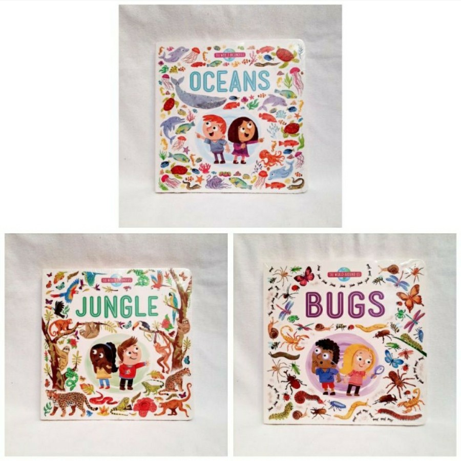 Jual Buku Import Ensiklopedia Anak The World Around Us Board Book ...