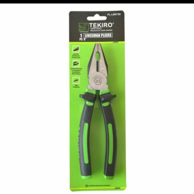 Jual Tang kombinasi 6" 7" 8" Tekiro | Shopee Indonesia