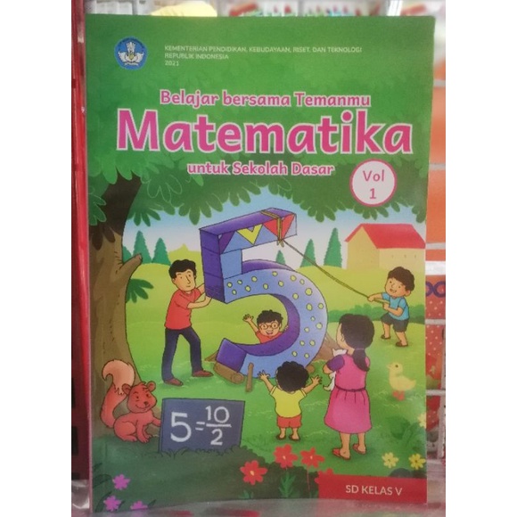 Jual MATEMATIKA KELAS 5 SD VOLUME 1 KURIKULUM MERDEKA | Shopee Indonesia