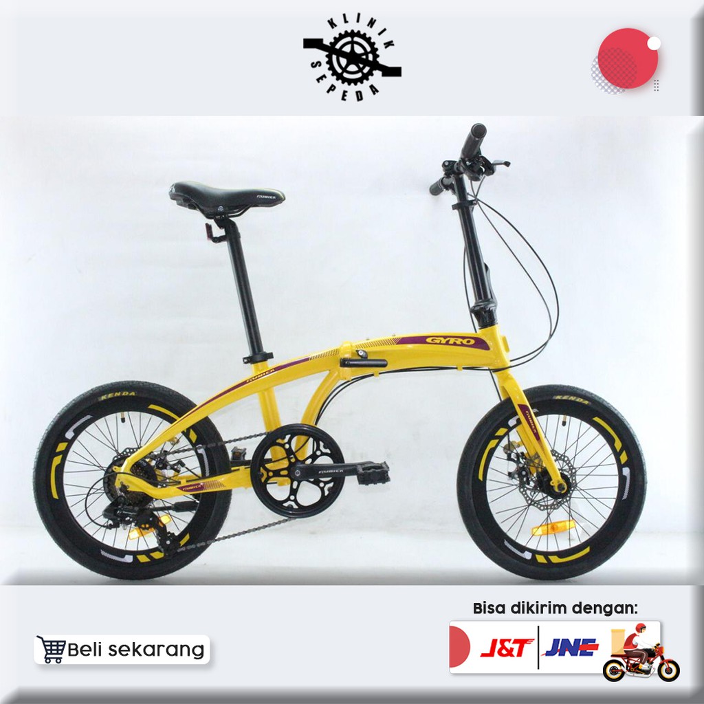 Jual Sepeda Seli Rubick Gyro kuning Hitam - New | Shopee Indonesia