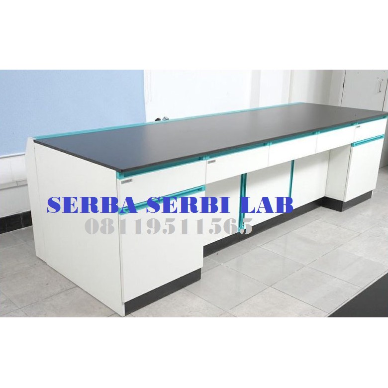 Jual MEJA LABORATORIUM Wall Bench 300 Phenolic | Shopee Indonesia