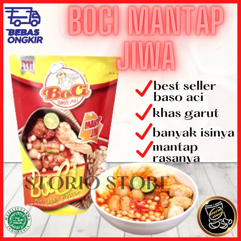 Jual Bakso Baso Aci Instan Boci Mantap Jiwa Khas Garut | Shopee Indonesia