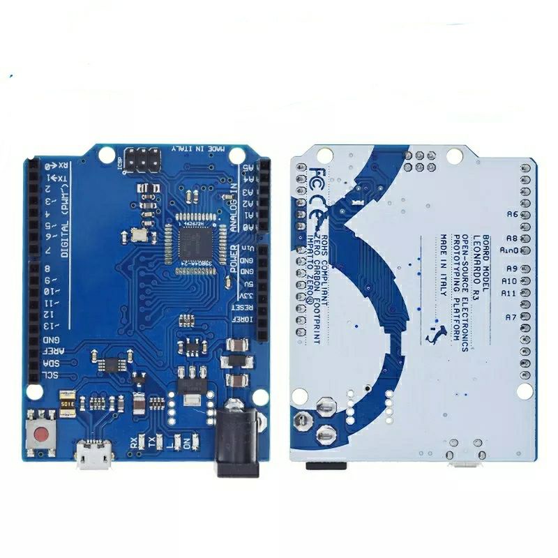 Jual Leonardo R3 microcontroller original Atmega32U4 Arduino compatible ...