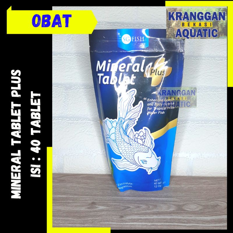 Jual Mineral Tablet Plus 280gr Obat Ikan | Shopee Indonesia