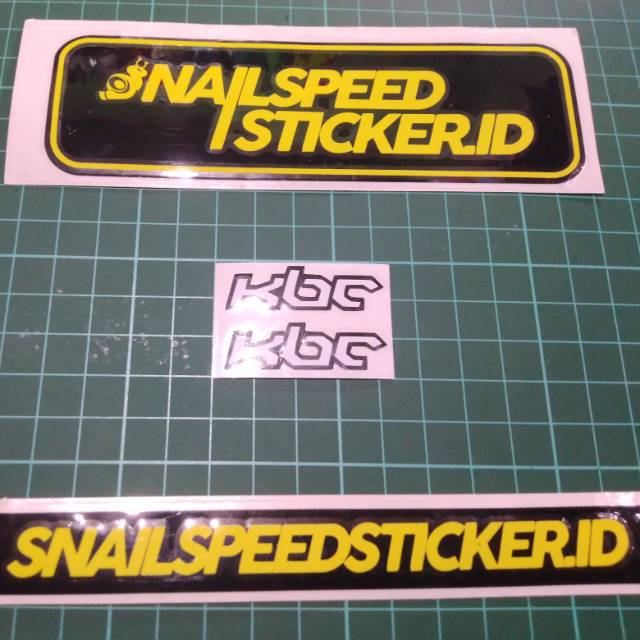 Jual Sticker helmet visor logo KBC 2s | Shopee Indonesia