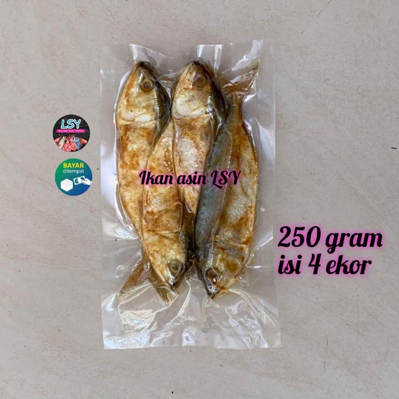 Jual ikan asin peda merah / kembung baceman (size jumbo) produk pilihan ...