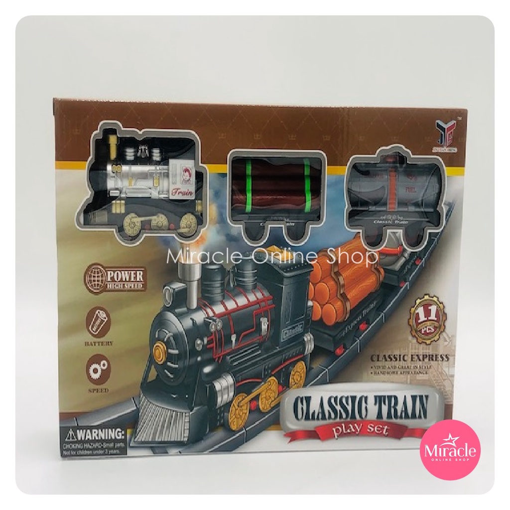 Jual Mainan Kereta Api Classic Train Set Shopee Indonesia