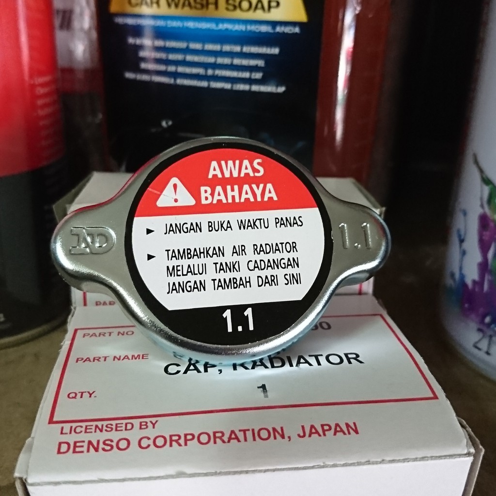 Jual Tutup Cap Radiator 1,1 ND Denso Ori mobil Nissan Honda Lama ...