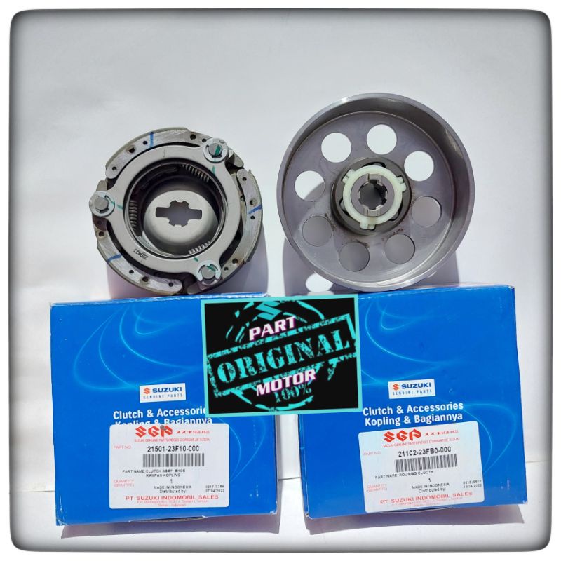 Jual Mangkok lonceng rumah kopling kampas otomatis ganda 1set smash 110 smash titan smash new ...