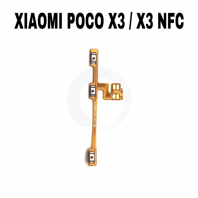 Jual Flexible On Off Volume Xiaomi Poco X3 / X3 PRO / Pocophone X3 NFC - Flex Fleksibel Tombol ...