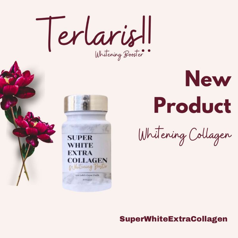 Jual SUPER WHITE EXTRA COLLAGEN PEMUTIH KULIT SELURUH BADAN ORIGINAL ...