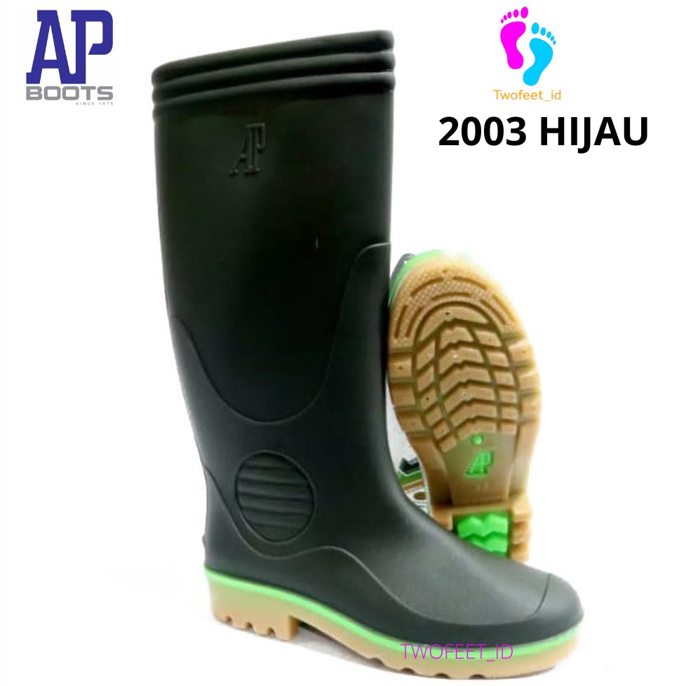 Jual AP Boots 2003 Triwarna Sepatu Boot - AP 2003 GREEN 38-43 - SEPATU ...