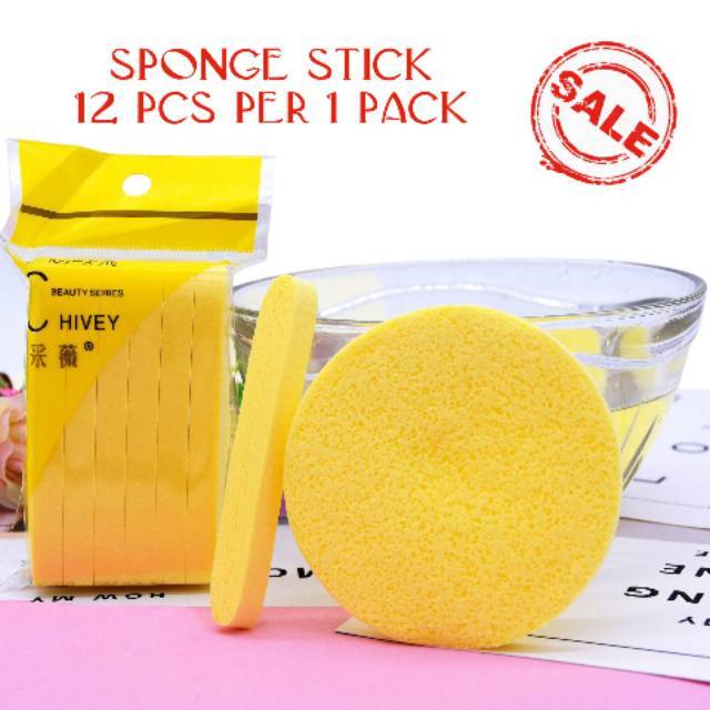 Jual Busa facial make up spons sponge kentang 12 stick | Shopee Indonesia