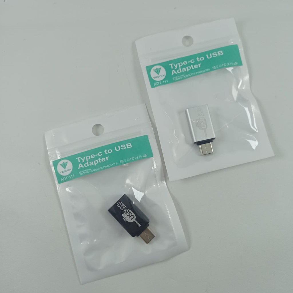 Jual OTG USB TO TYPE C TECNIX / CONVERTER OTG USB 3.0 TO TYPE C ...