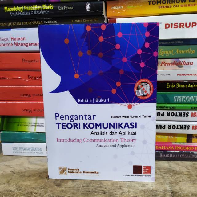 Jual Pengantar teori komunikasi edisi 5 buku 1 Richard west | Shopee Indonesia