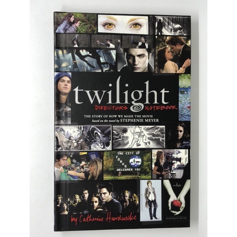 Jual HARD COVER Twilight saga directors notebook bahasa inggris novel majalah vampire Edward ...