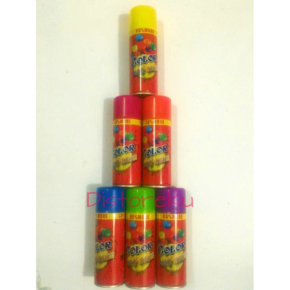 Jual string spray ultah ulang tahun semprotan jaring warna | Shopee ...