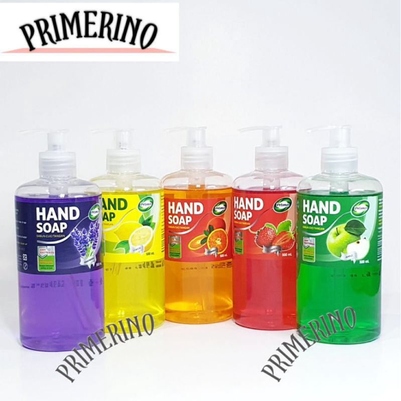 Jual Paket 5 botol Hand Soap Primo Sabun Cuci Tangan Anti Bakterial ...
