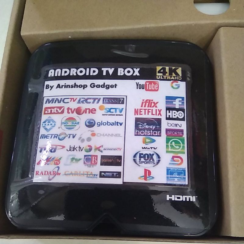 Jual New Hybrid Androidbox Tv (ram2 memory 8gb) versi android 10 utk ...