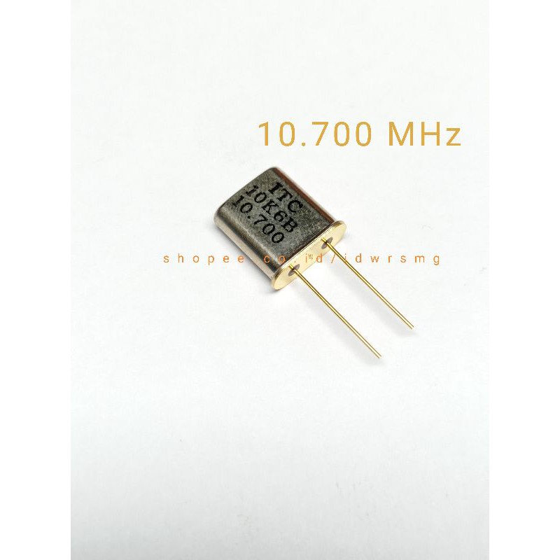 Jual Crystal 49U 10.7 MHz 10.7MHz 10.700MHz 10.700 MHz DIP | Shopee ...