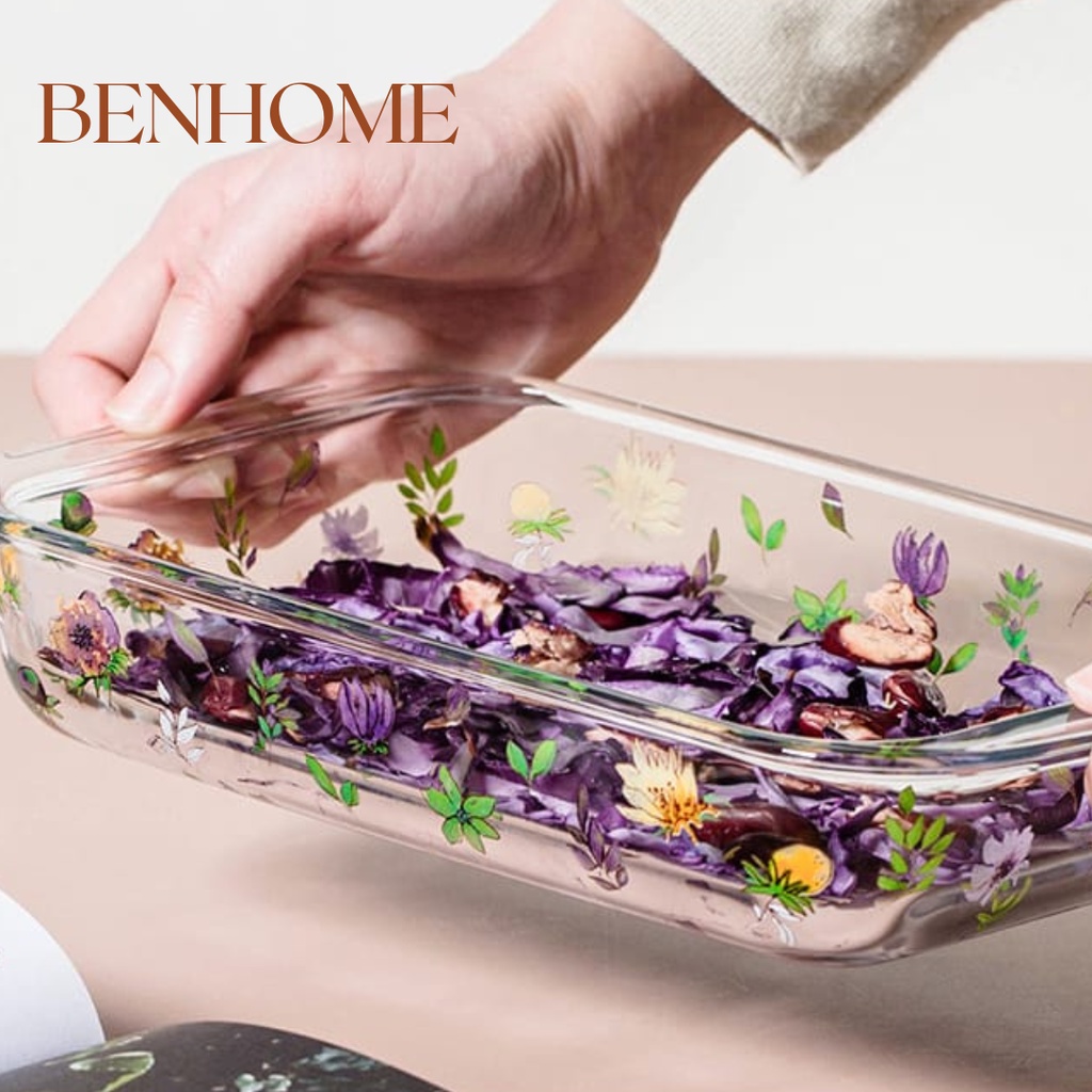 Jual Loyang Kaca Borosilikat Baked Tray Rectangular Glass Microwave ...